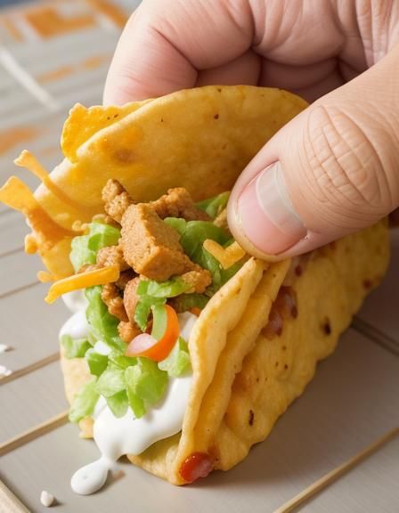 A taco in hand 2 - AI Generated Artwork - NightCafe Creator