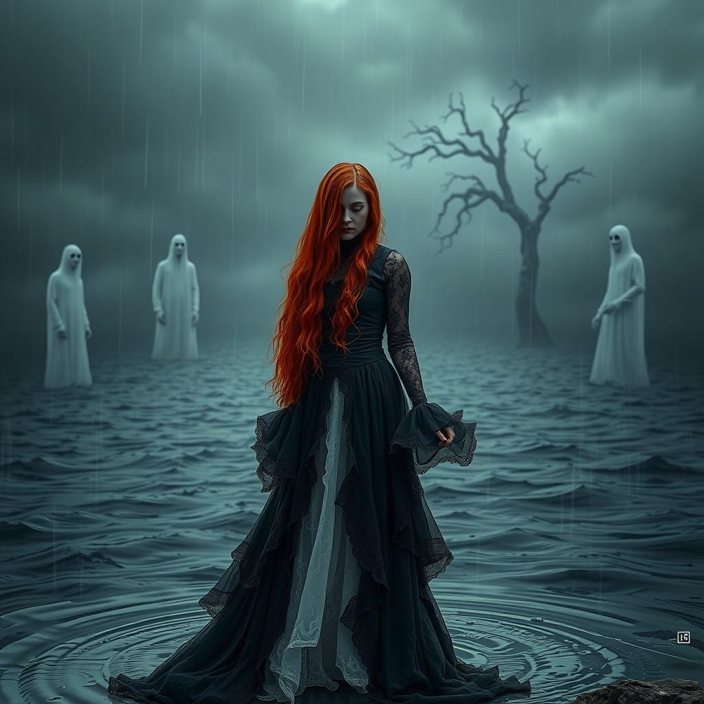 A melancholic gothic maiden or cry me a river 20