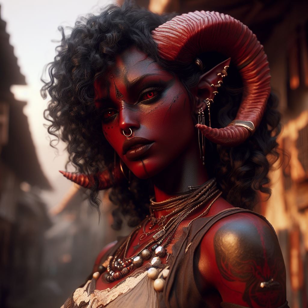 tiefling - AI Generated Artwork - NightCafe Creator