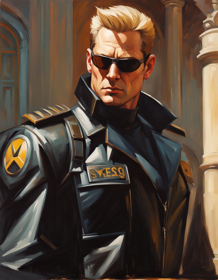 Albert Wesker from Resident Evil as Overwatch character! - AI Generated ...