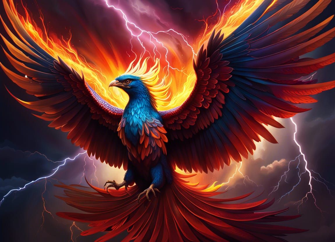 Phoenix - AI Generated Artwork - NightCafe Creator