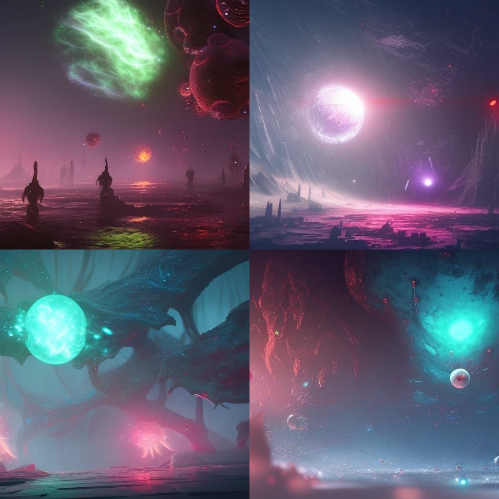 Infected planet - AI Generated Artwork - NightCafe Creator