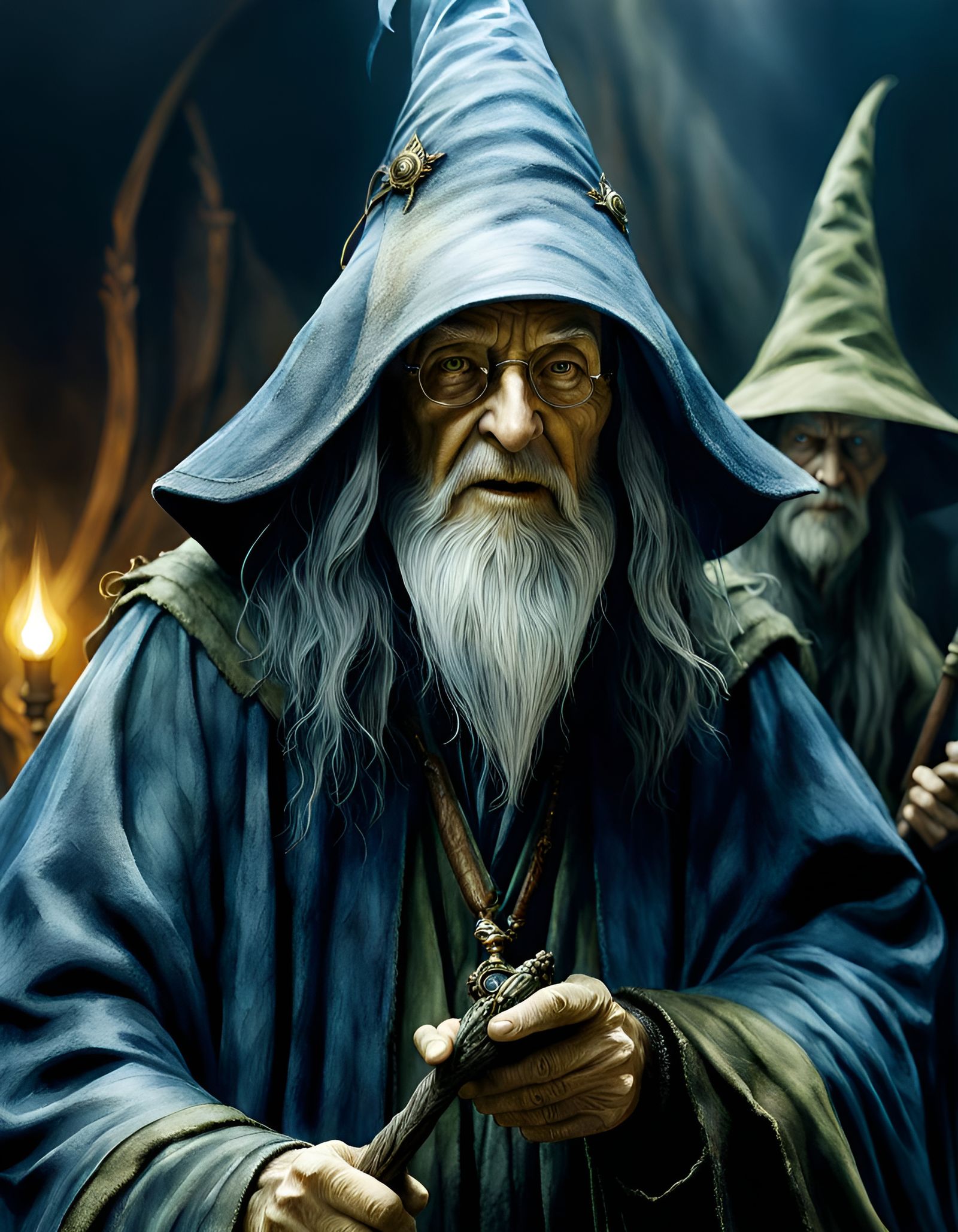 Scary Wizard Folk Tales - AI Generated Artwork - NightCafe Creator