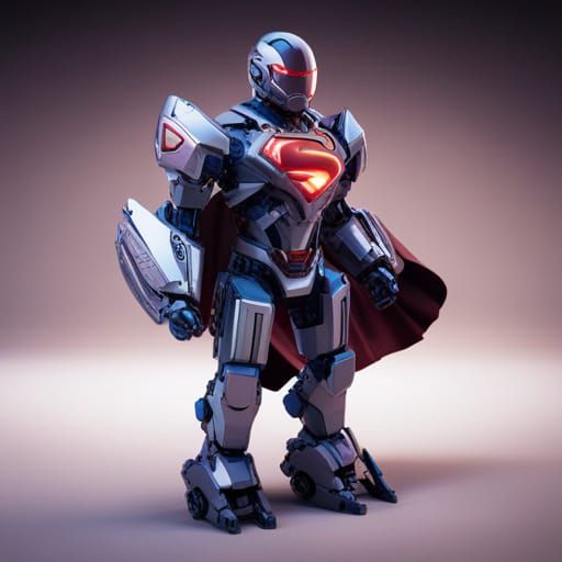 Another Superman mini Mecha suite 😁 - AI Generated Artwork - NightCafe ...
