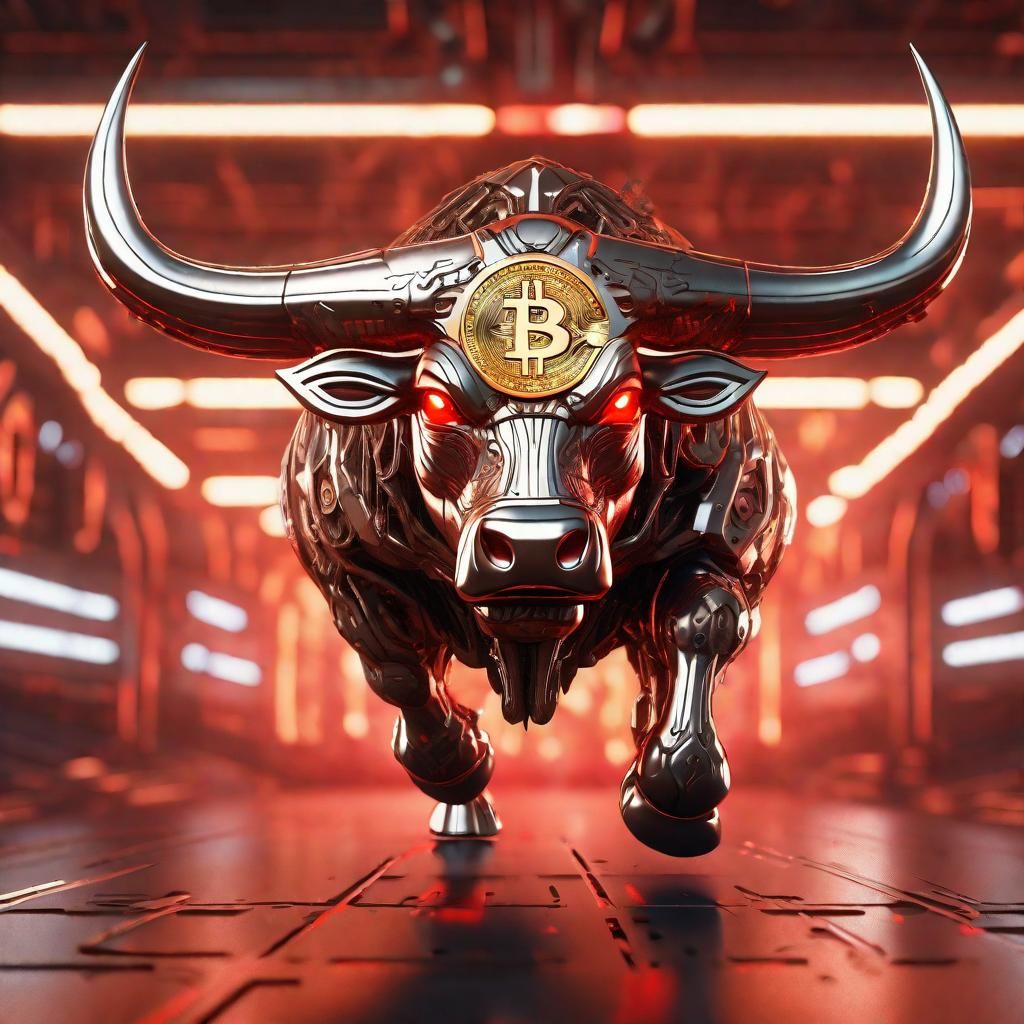 Bitcoin Bull Run - AI Generated Artwork - NightCafe Creator