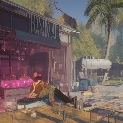 Crystal diamond ruby Shop maximalist post-apocalyptic hyperrealism ...