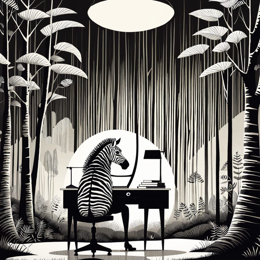 Zebra at work - Zebra at work