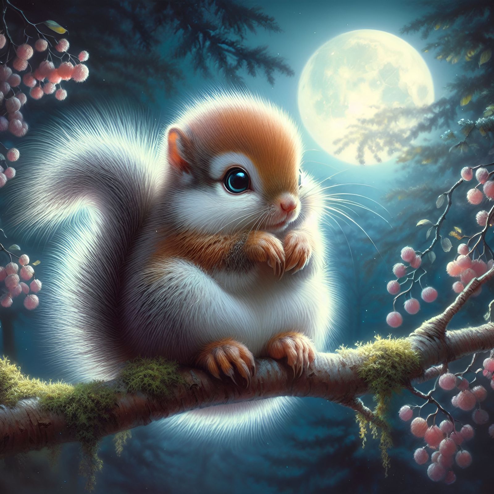 Baby Squirrel - AI Generated Artwork - NightCafe Creator