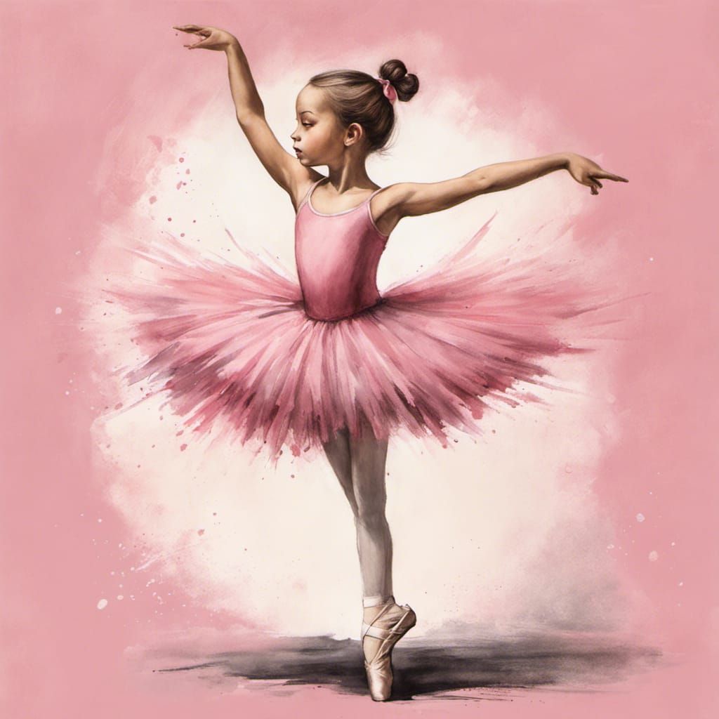Young Ballet dancer - AI Generated Artwork - NightCafe Creator