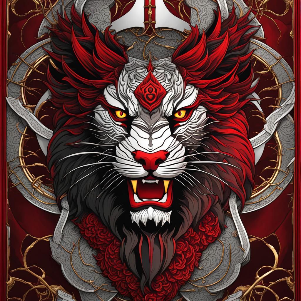 Crest Of The Manticore - AI Generated Artwork - NightCafe Creator