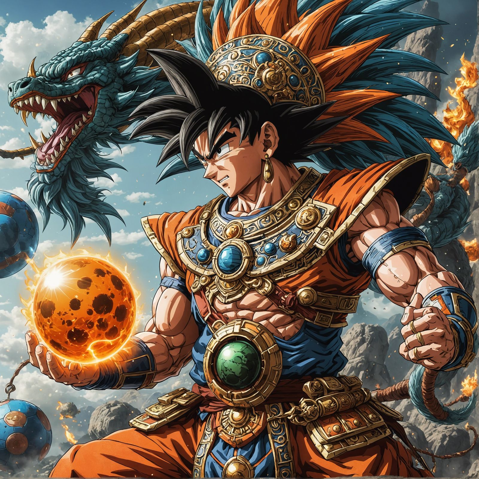 Alternate Goku - AI Generated Artwork - NightCafe Creator