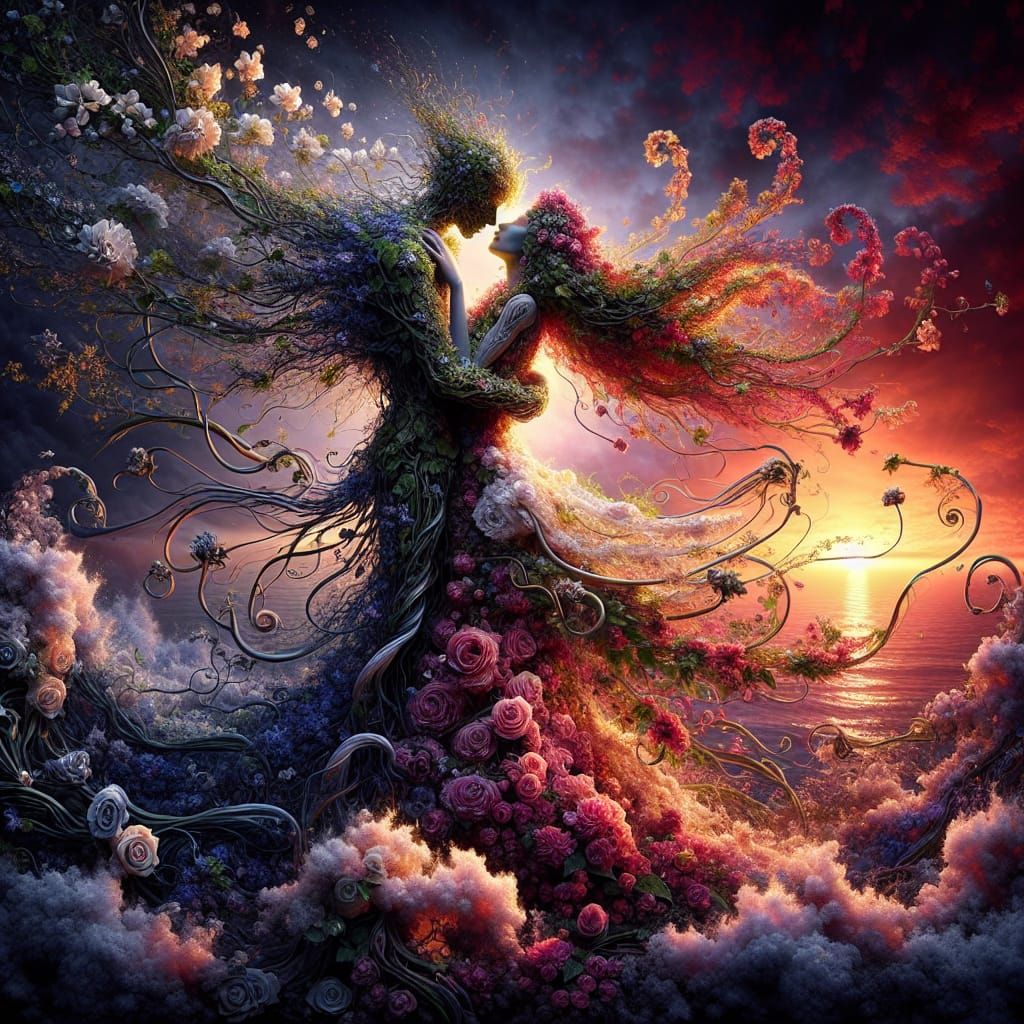 Nature’s Embrace - AI Generated Artwork - NightCafe Creator