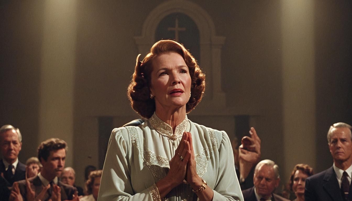 kathryn KUHLMAN , American Evangelist.