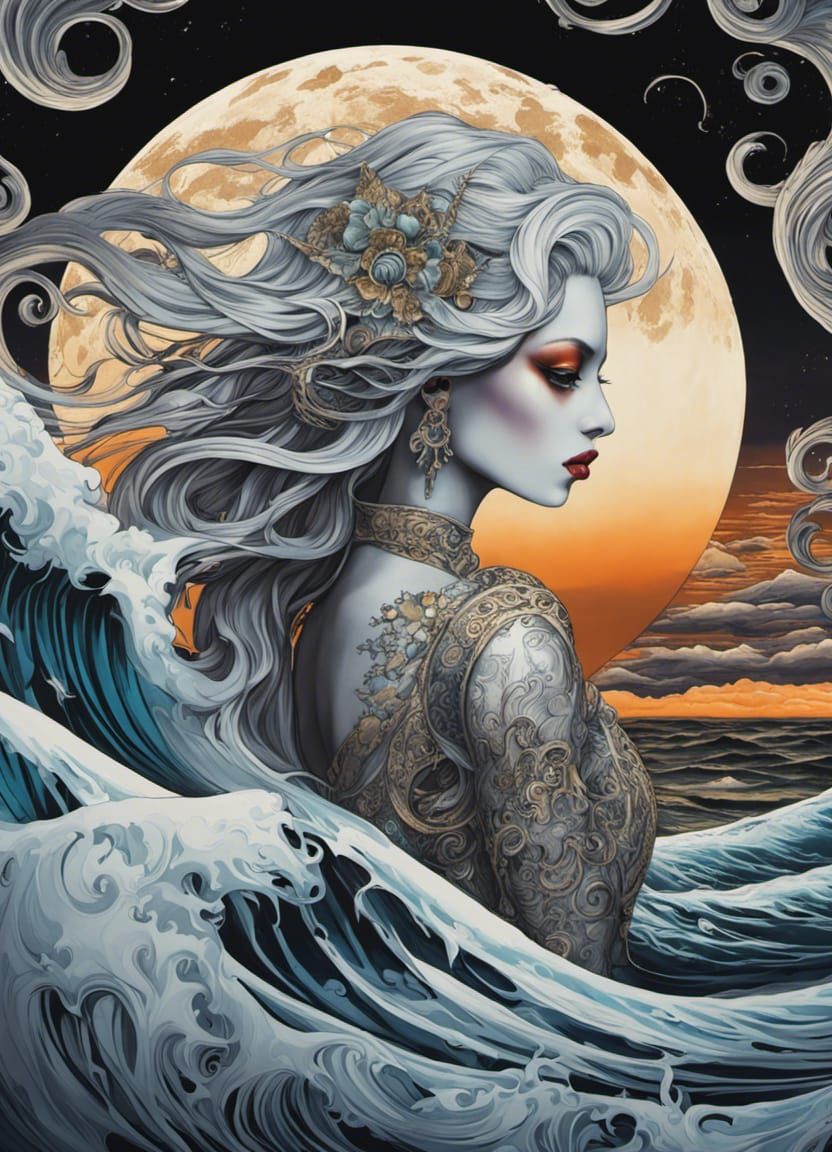 Mermaids are carnivore - AI Generated Artwork - NightCafe Creator