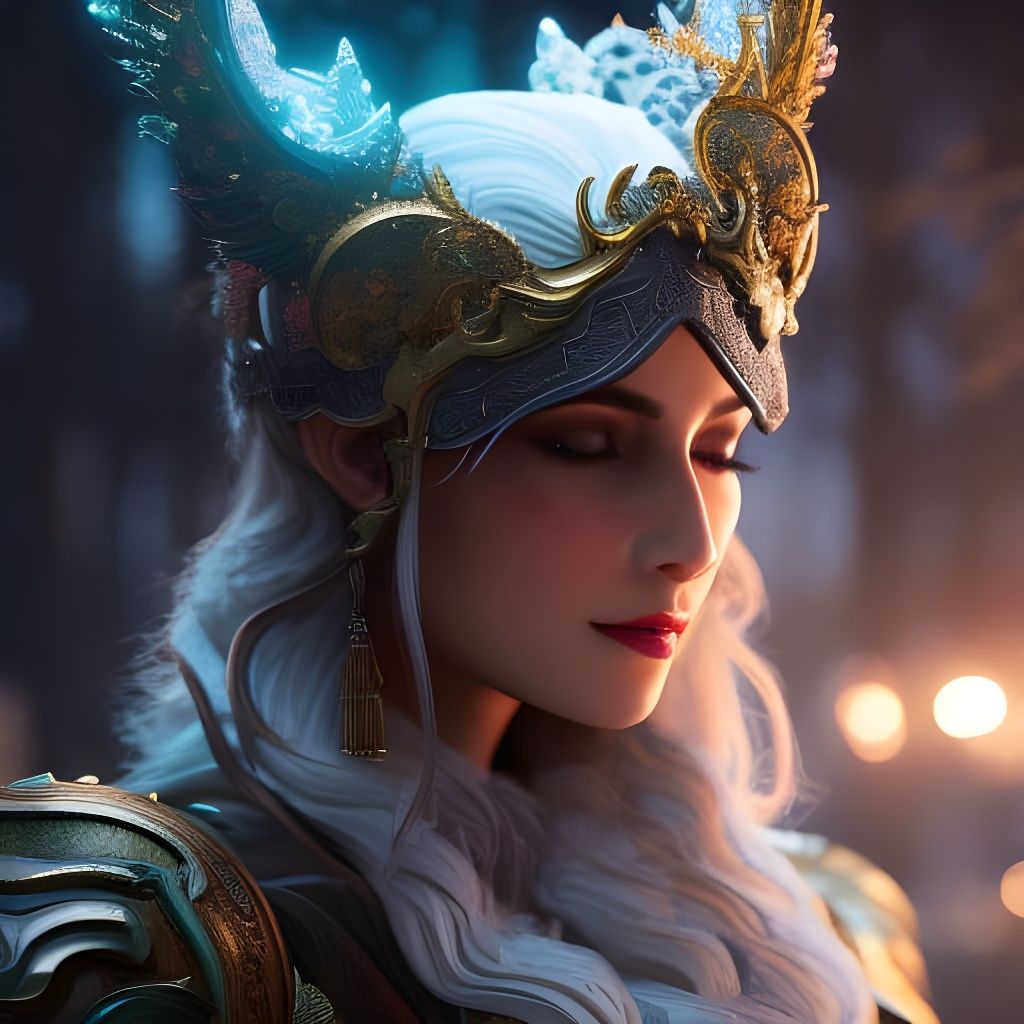 Snow Queen - AI Generated Artwork - NightCafe Creator