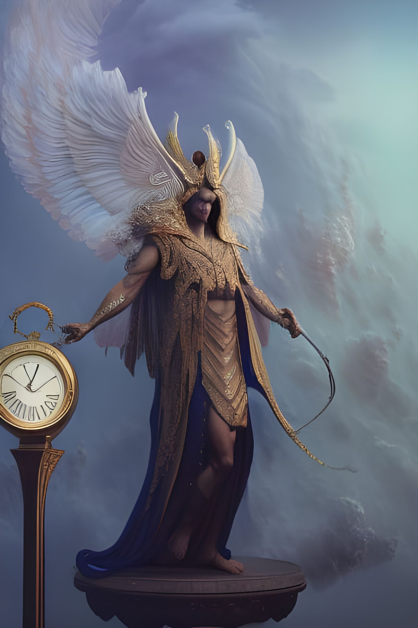 Aion Greek God of Time - AI Generated Artwork - NightCafe Creator