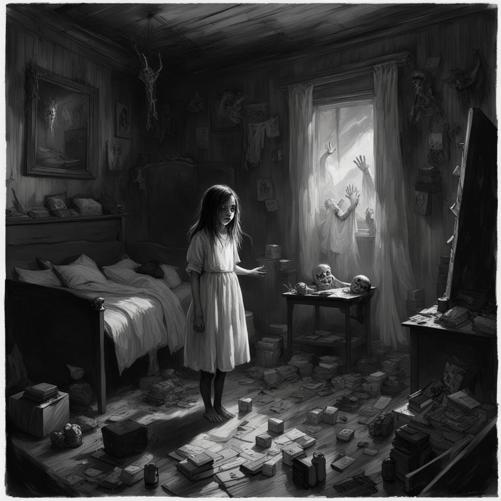 Demonic possession - AI Generated Artwork - NightCafe Creator