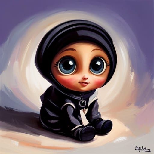 Agent Baby - AI Generated Artwork - NightCafe Creator