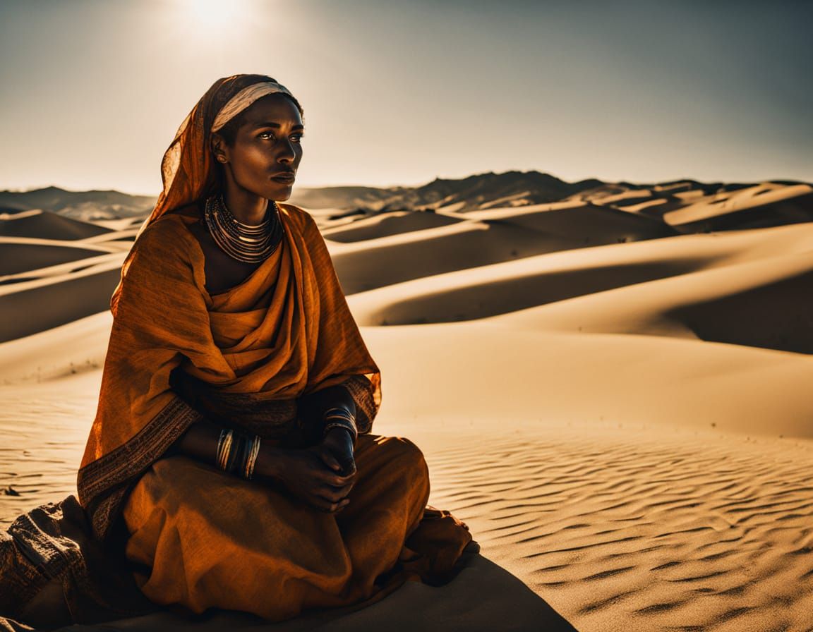 Arid desert - Sweeping Desert Landscape in Warm Golden Hour ...
