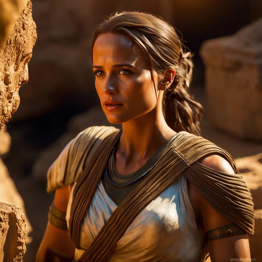 Lara Croft - AI Generated Artwork - NightCafe Creator