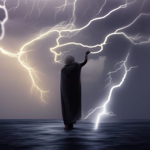 Lightning Bender - AI Generated Artwork - NightCafe Creator