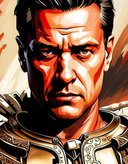 Titus Pullo - AI Generated Artwork - NightCafe Creator