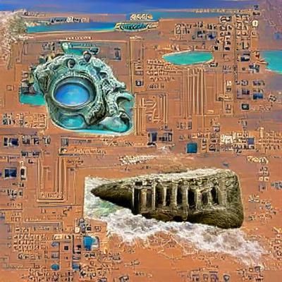 Ancient Technology, Atlantis - AI Generated Artwork - NightCafe Creator
