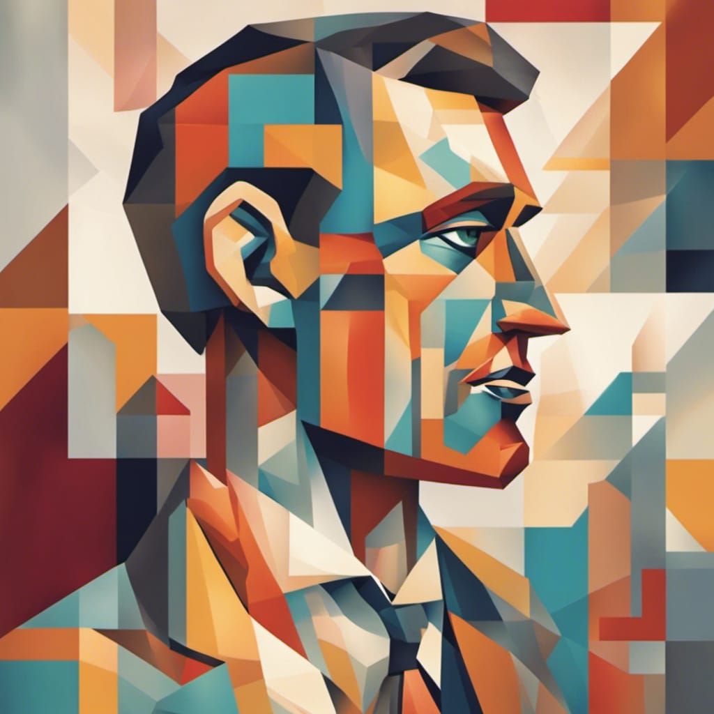 Pixel realistic man - AI Generated Artwork - NightCafe Creator