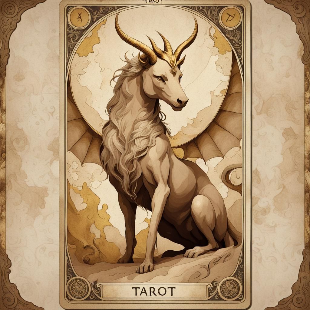 Tarot Card - AI Generated Artwork - NightCafe Creator
