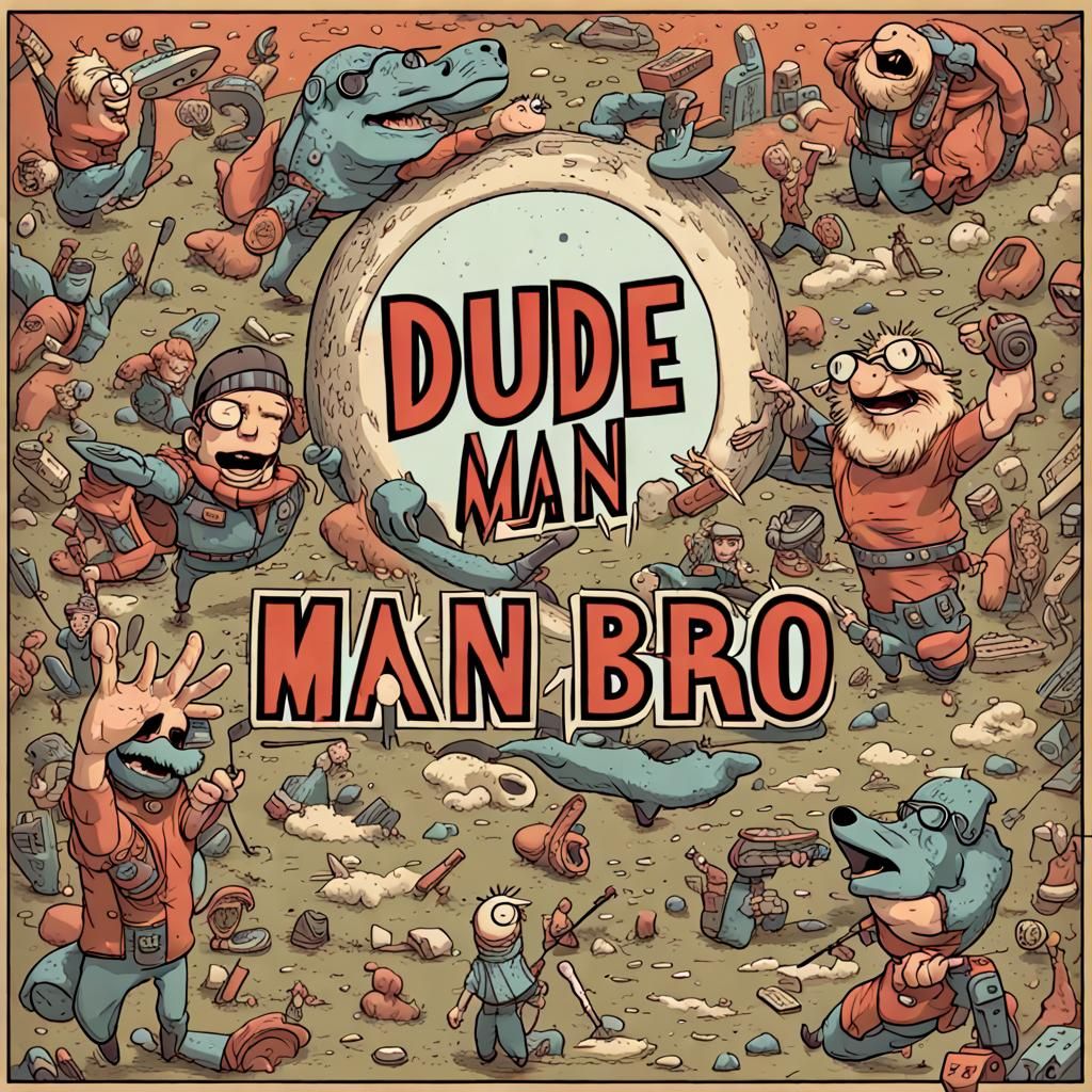 dude man bro - AI Generated Artwork - NightCafe Creator