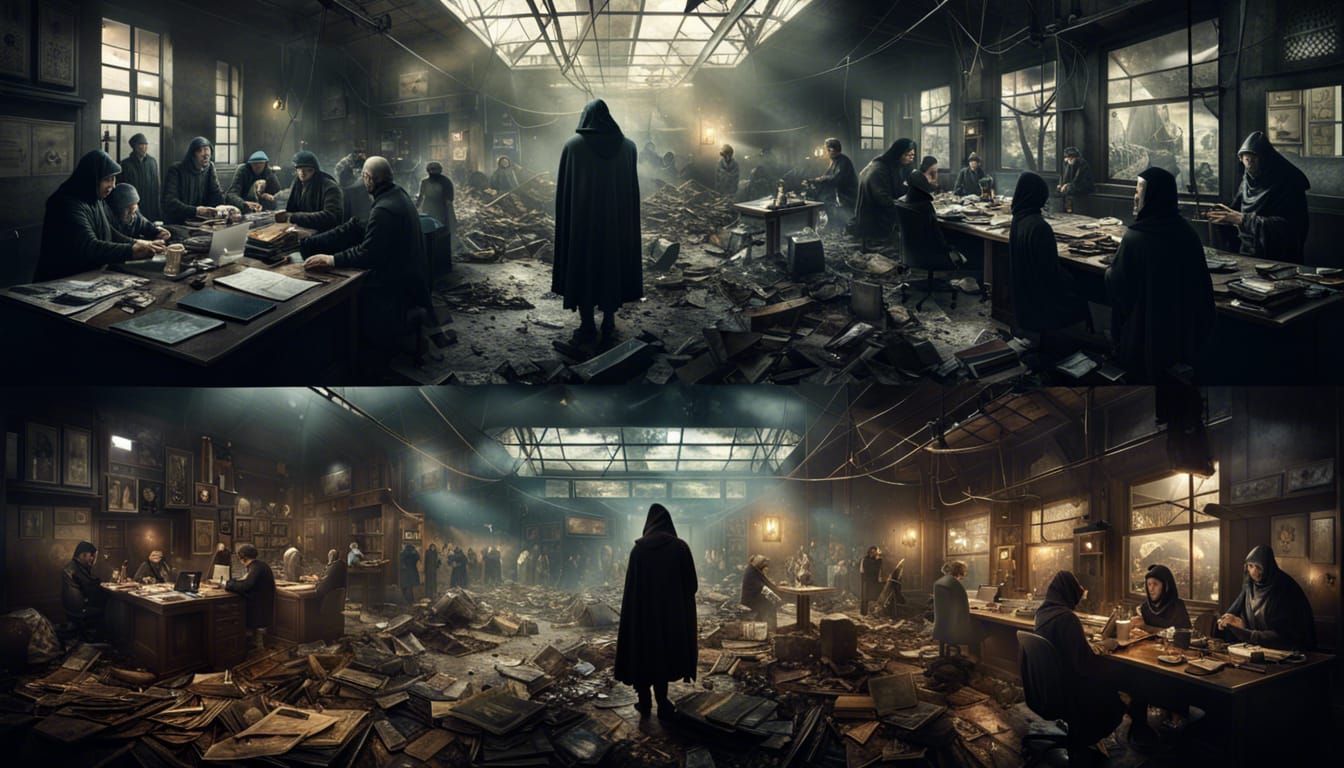 Double Exposure Collage Studio Render :: CryEngine 3 :: Ultra Detailed ...