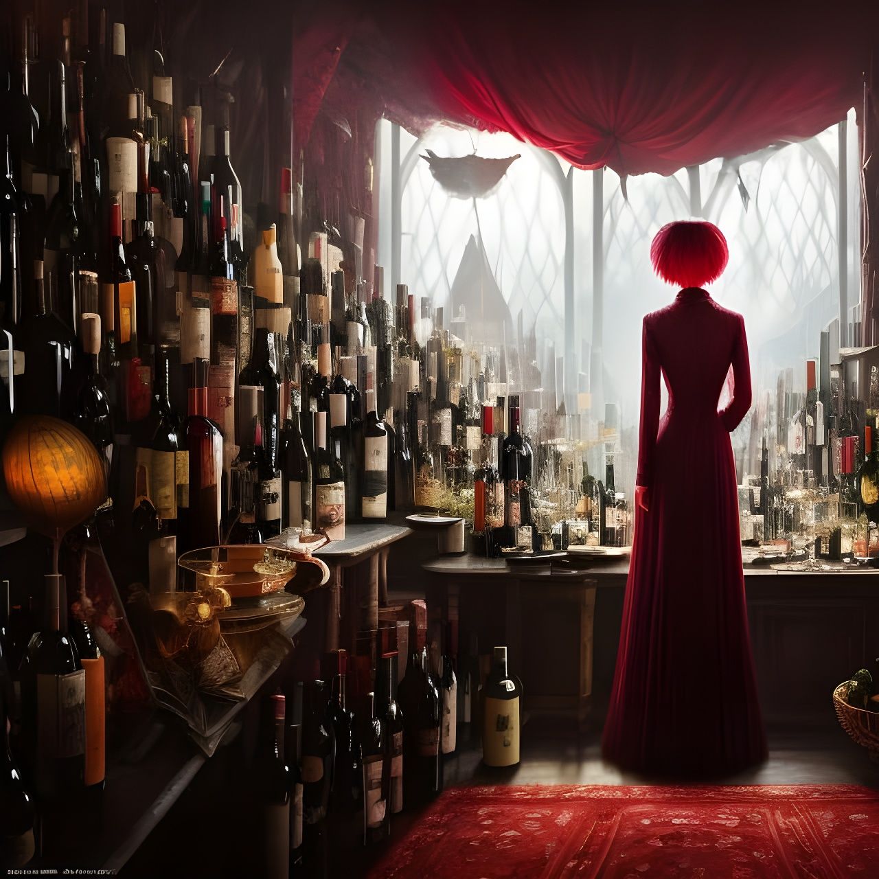 Wine Sommelier - AI Generated Artwork - NightCafe Creator