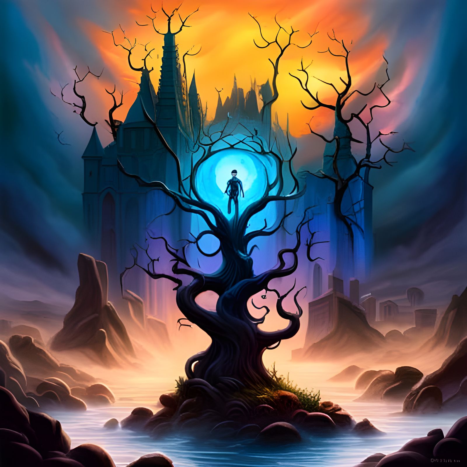 Eternal Void - AI Generated Artwork - NightCafe Creator