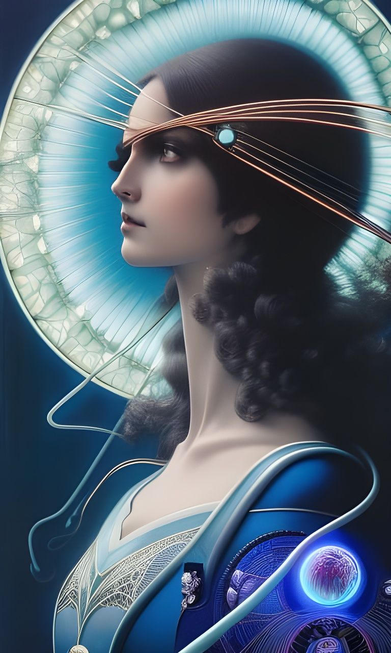 High Voltage Halo - AI Generated Artwork - NightCafe Creator