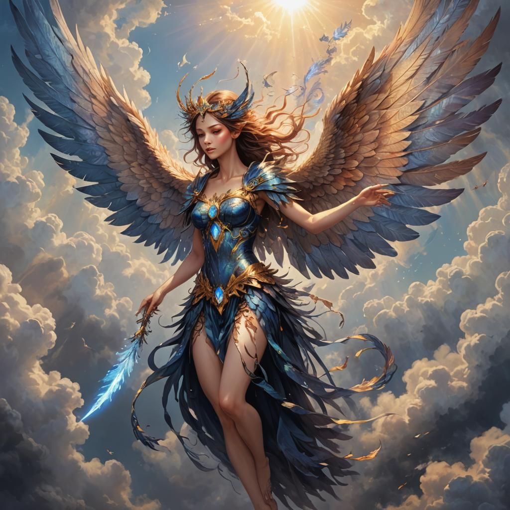 Dark Fae - AI Generated Artwork - NightCafe Creator