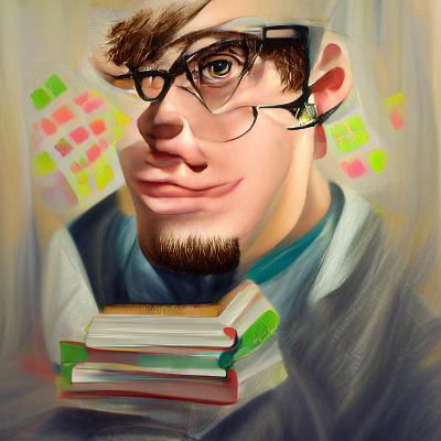 photorealistic portrait of a nerd - AI Generated Artwork - NightCafe ...