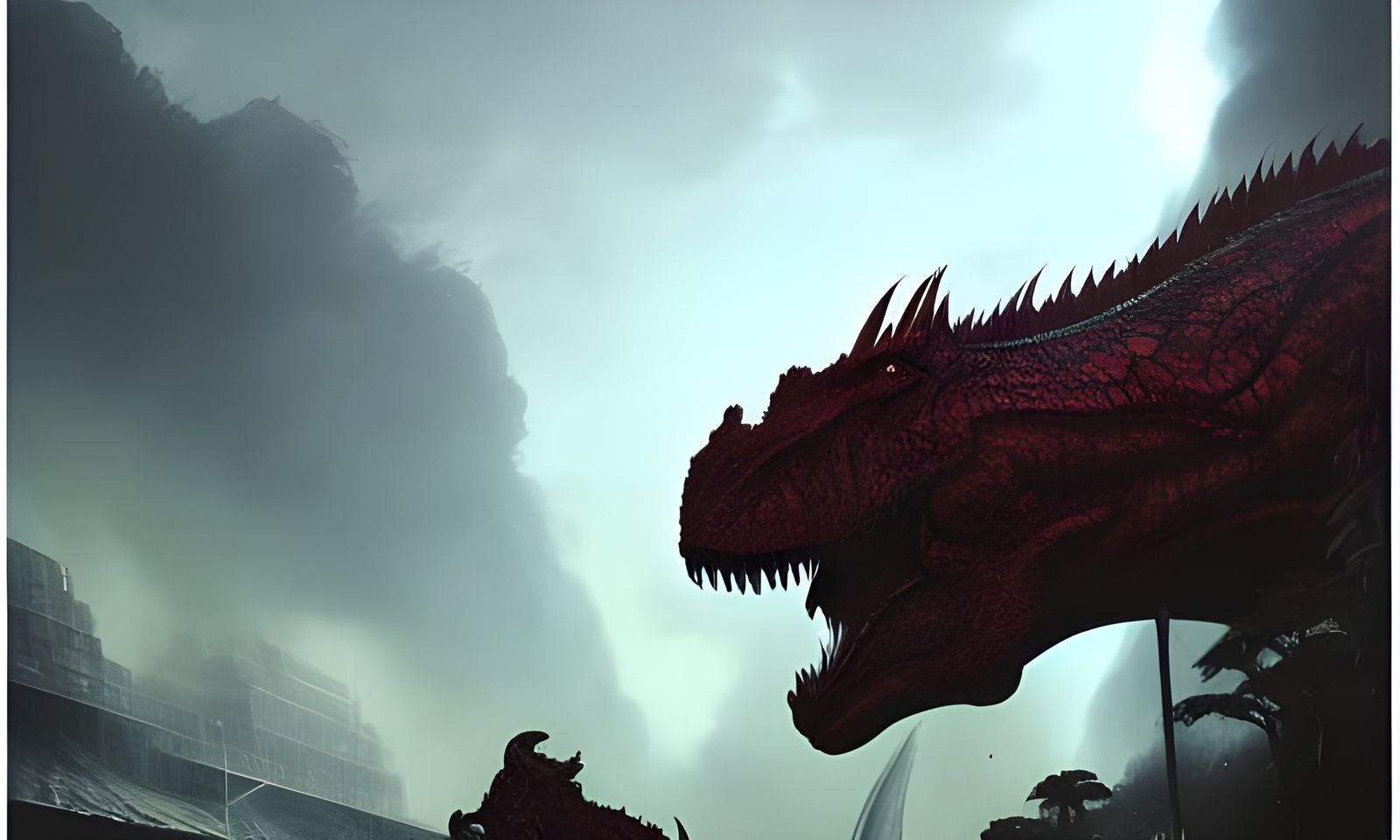 Kaiju apocalypse - AI Generated Artwork - NightCafe Creator