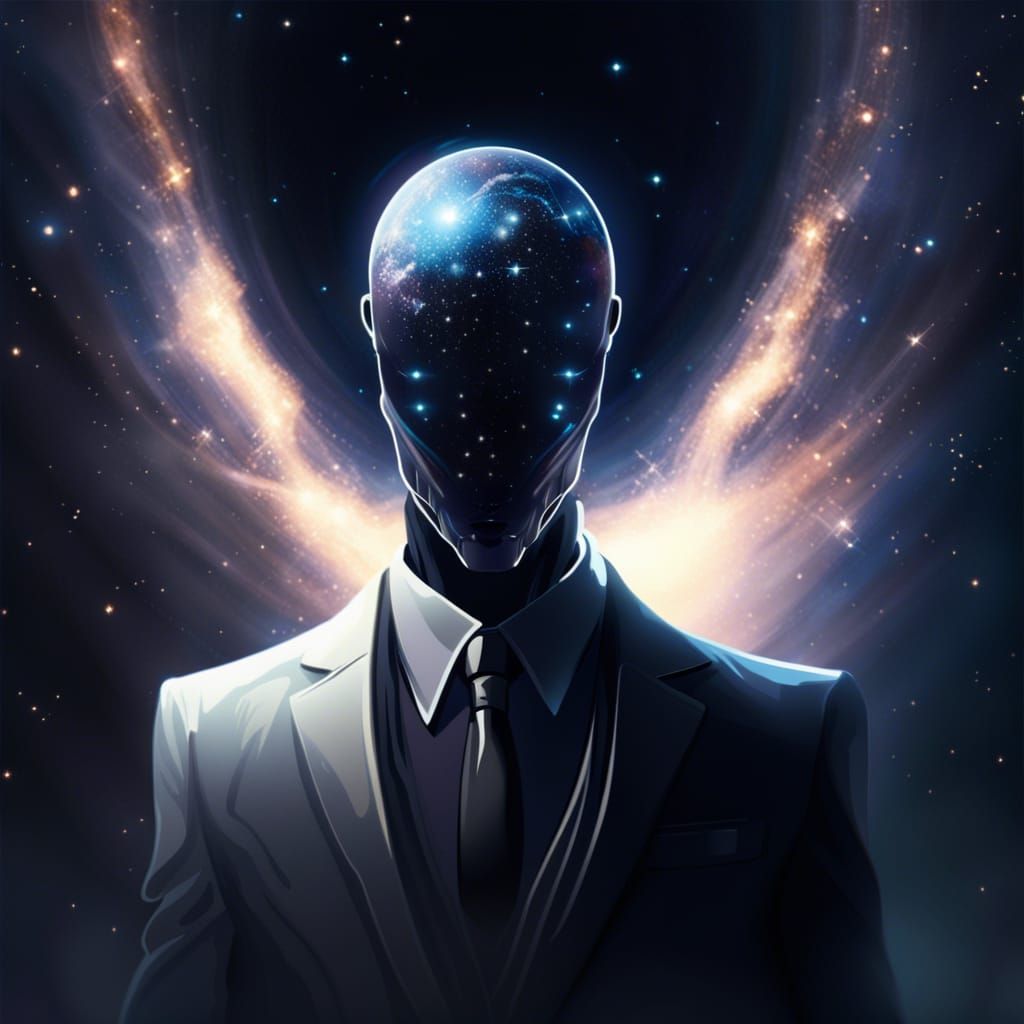 Cosmic Being - AI Generated Artwork - NightCafe Creator