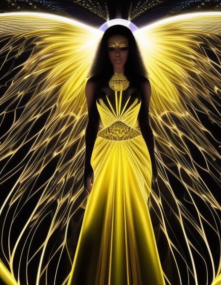 Goddess of light - AI Generated Artwork - NightCafe Creator