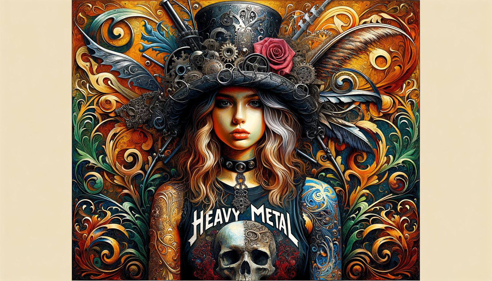 Heavy Metal - AI Generated Artwork - NightCafe Creator