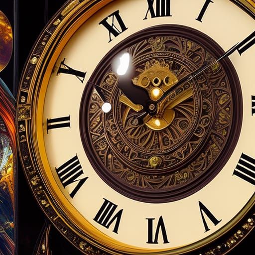 clock - AI Generated Artwork - NightCafe Creator