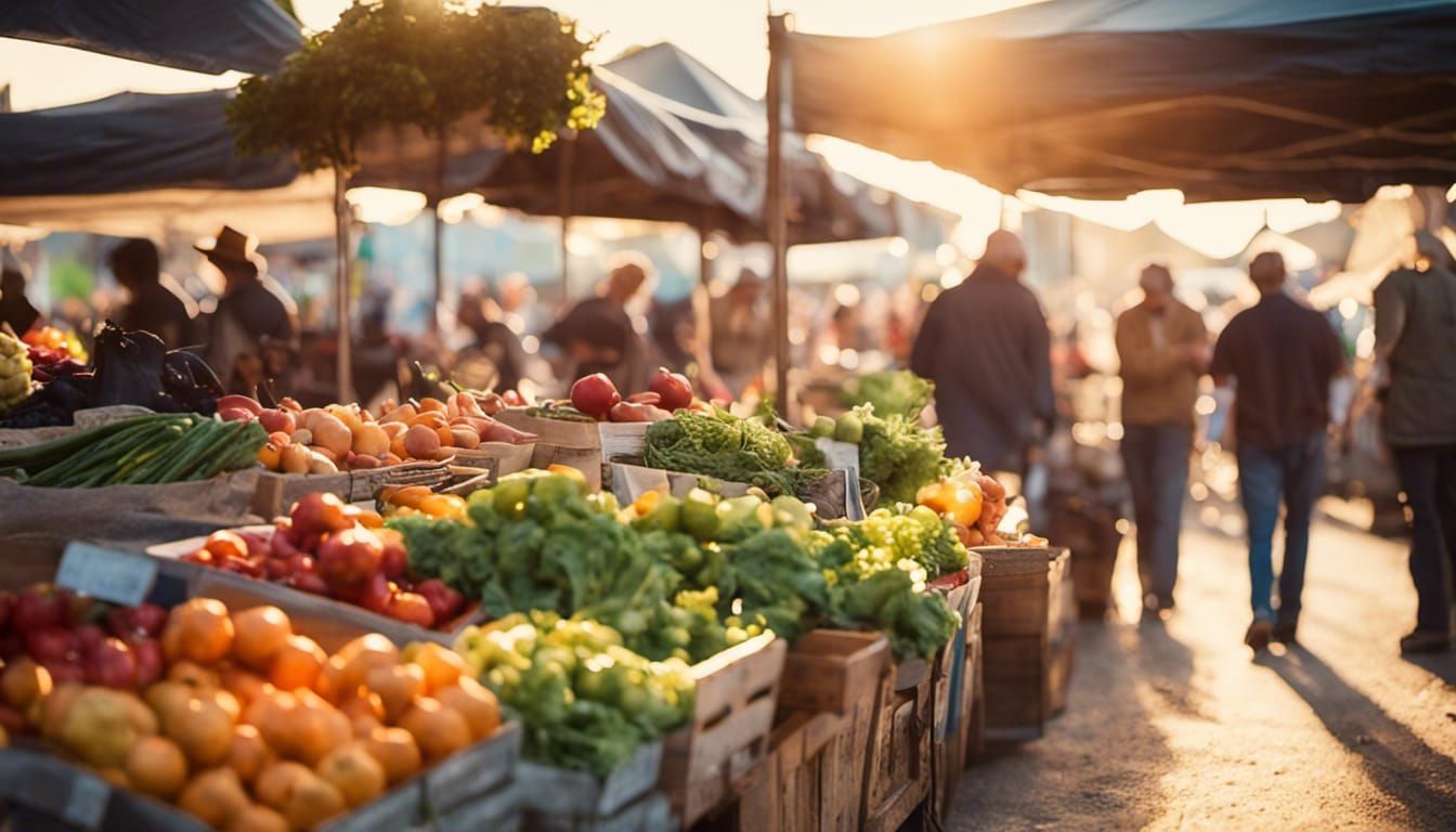Farmers' Market - AI Generated Artwork - NightCafe Creator