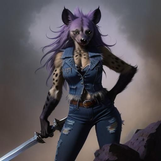 Scuzzy Adventuress - AI Generated Artwork - NightCafe Creator