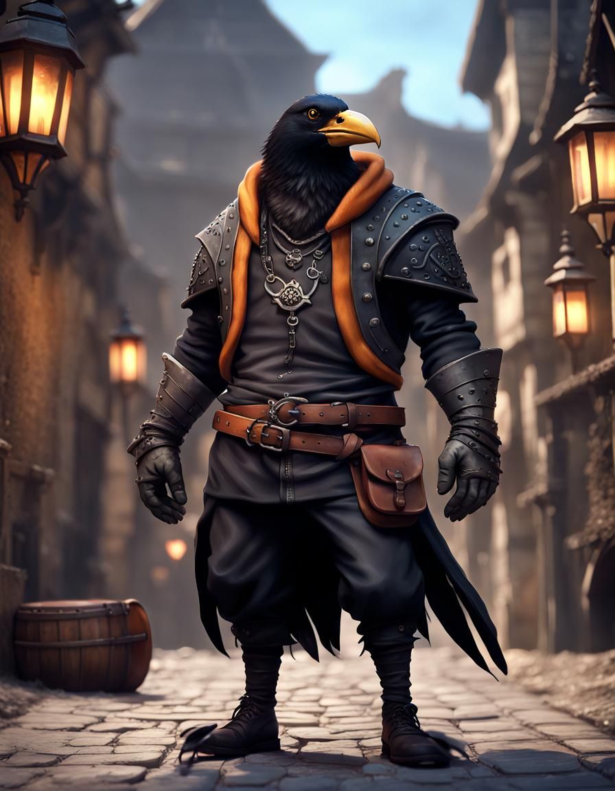 Kenku Thief - AI Generated Artwork - NightCafe Creator