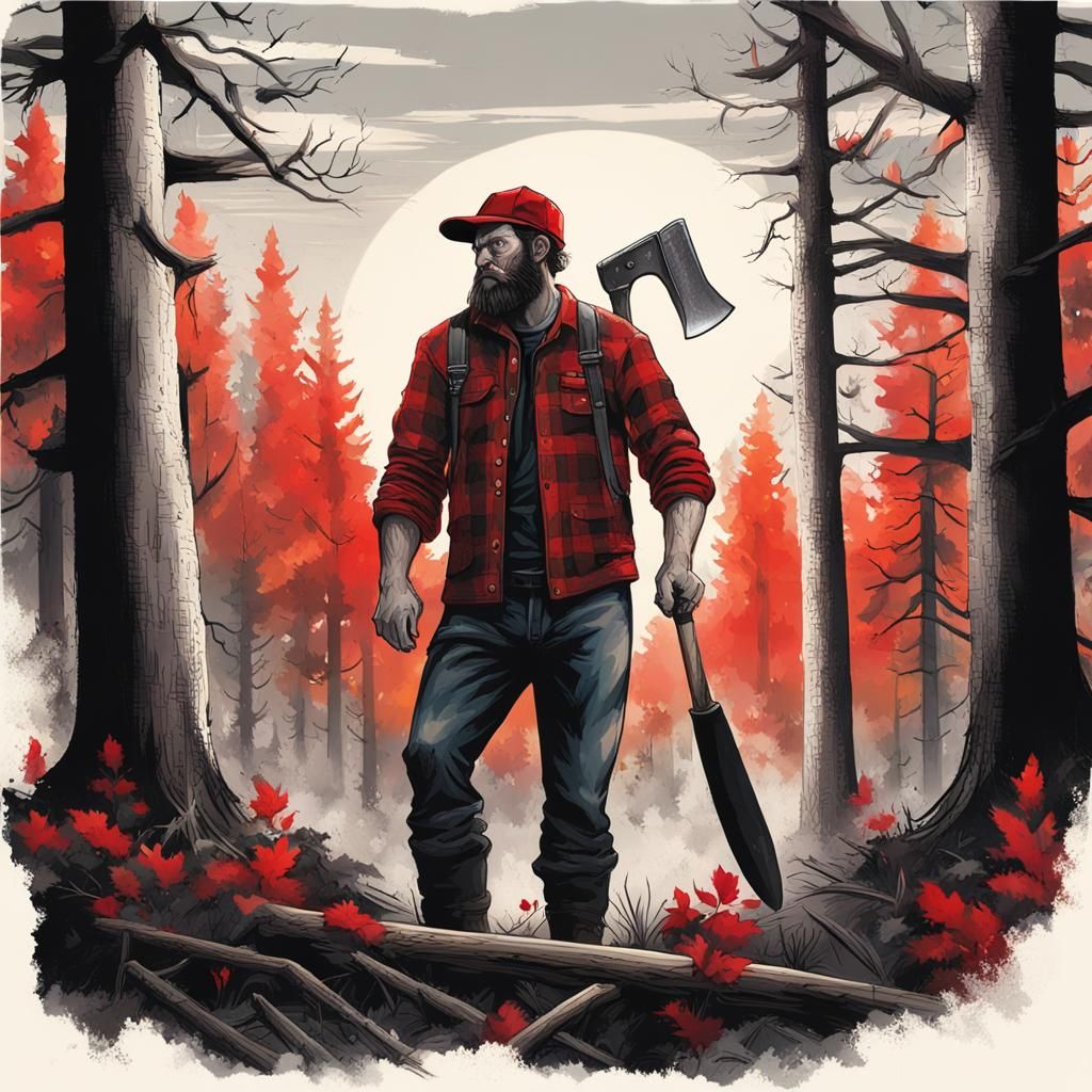 Lumberjack - AI Generated Artwork - NightCafe Creator