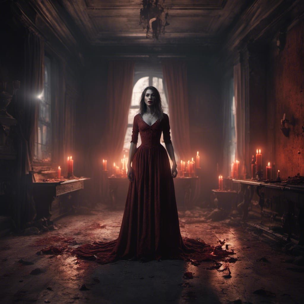 Dark Lady - AI Generated Artwork - NightCafe Creator