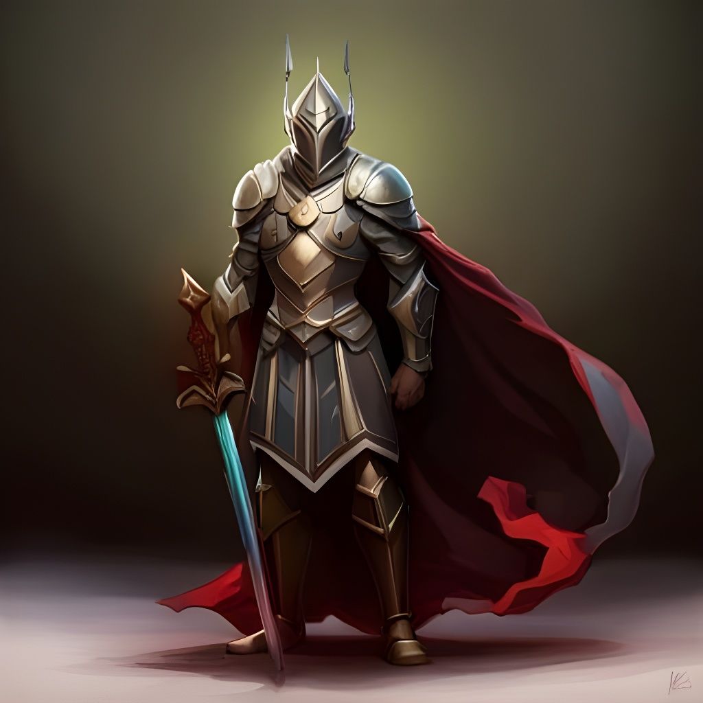 brave knight - AI Generated Artwork - NightCafe Creator