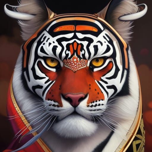 Tiger-Human 21 - AI Generated Artwork - NightCafe Creator