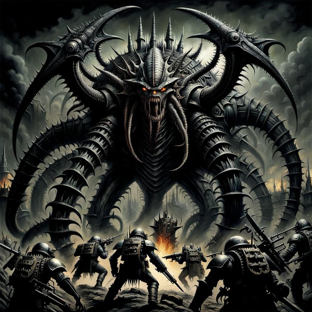 Daemon Engine VIII - AI Generated Artwork - NightCafe Creator