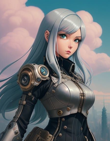 Tactical gears, sci-fi art.Mature, curvy and lithe-bodied. "Create an ...